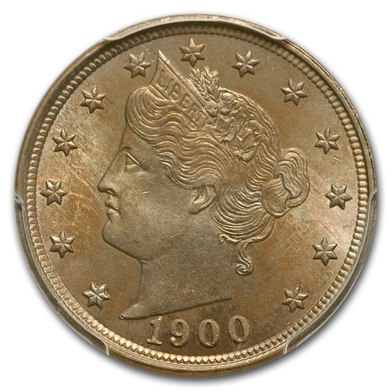 Buy 1900 Liberty Head V Nickel MS-66 PCGS | APMEX