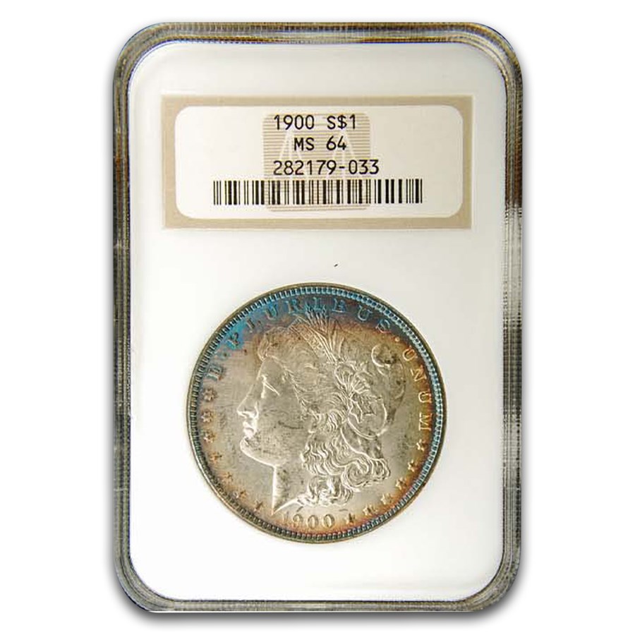 Buy 1900 Morgan Dollar MS-64 - Beautiful Toning | APMEX