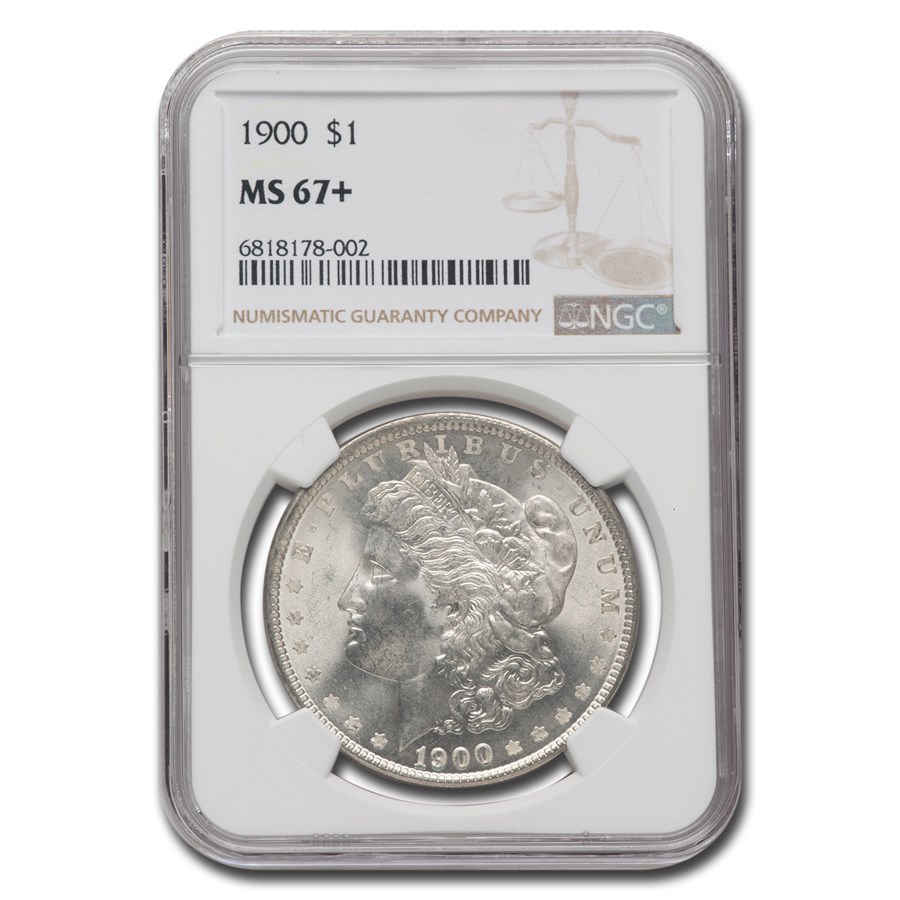 1900 Morgan Dollar MS-67+ NGC