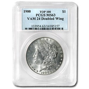 Buy 1900 MS-63 PCGS (VAM-24, Doubled Wing, Top-100) | APMEX