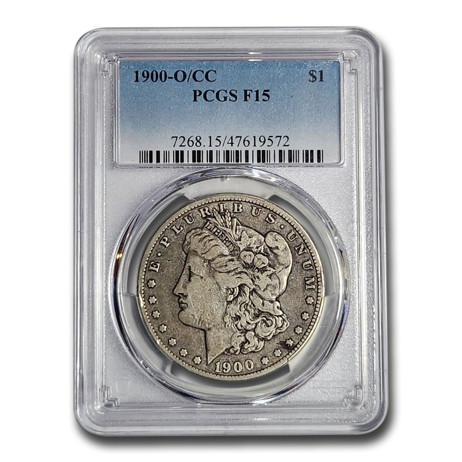 1900-O/CC Morgan Dollar Fine-15 PCGS