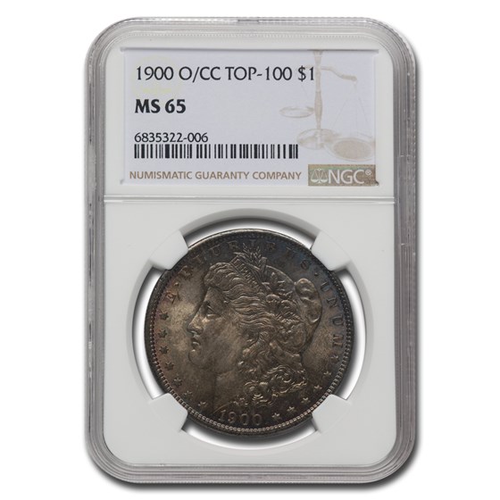 Buy 1900-O/CC Morgan Dollar MS-65 NGC (Top 100, VAM-12) | APMEX