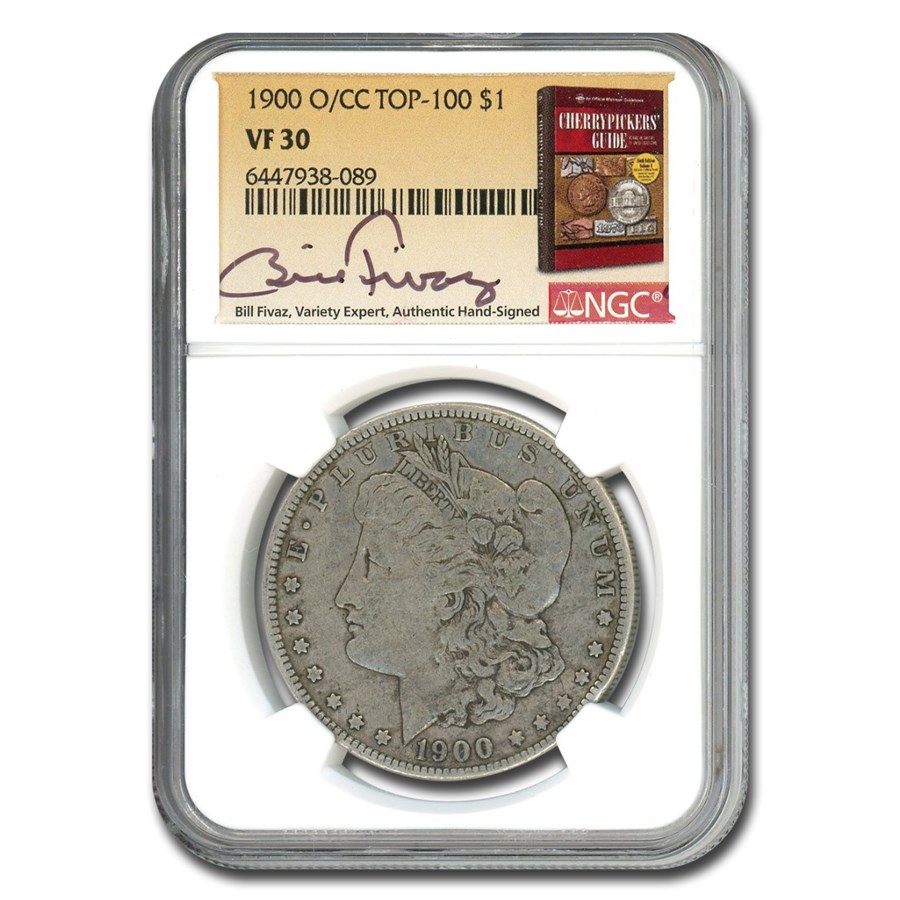 1900-O/CC Morgan Dollar VF-30 NGC (Fivaz)