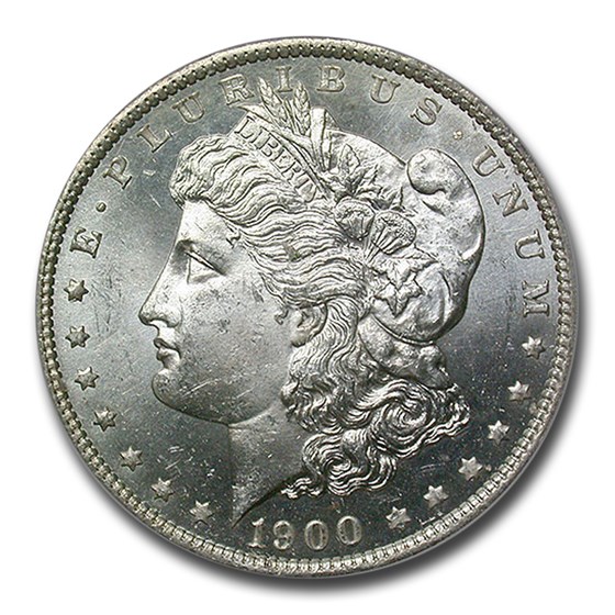 1900-O Morgan Dollar MS-63 PCGS CAC (Old Rattler Holder)