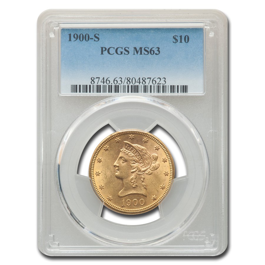 Buy 1900-S $10 Liberty Gold Eagle MS-63 PCGS | APMEX