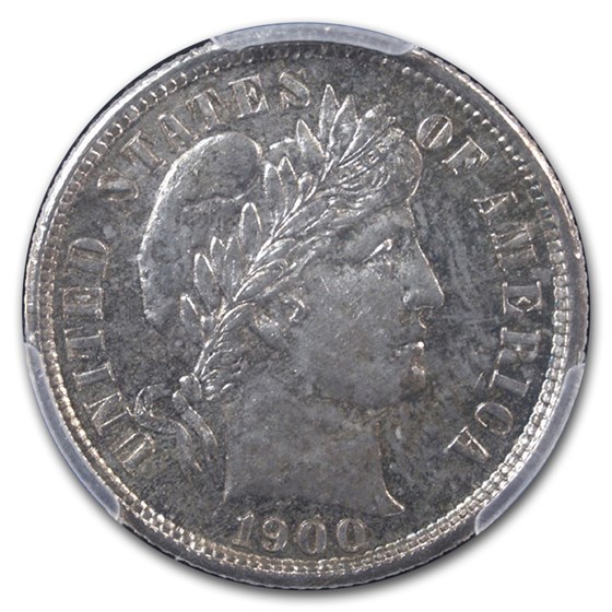 Buy 1900-S Barber Dime MS-63 PCGS | APMEX