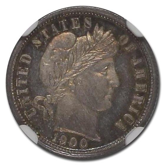 Buy 1900-S Barber Dime SP-66+ NGC | APMEX