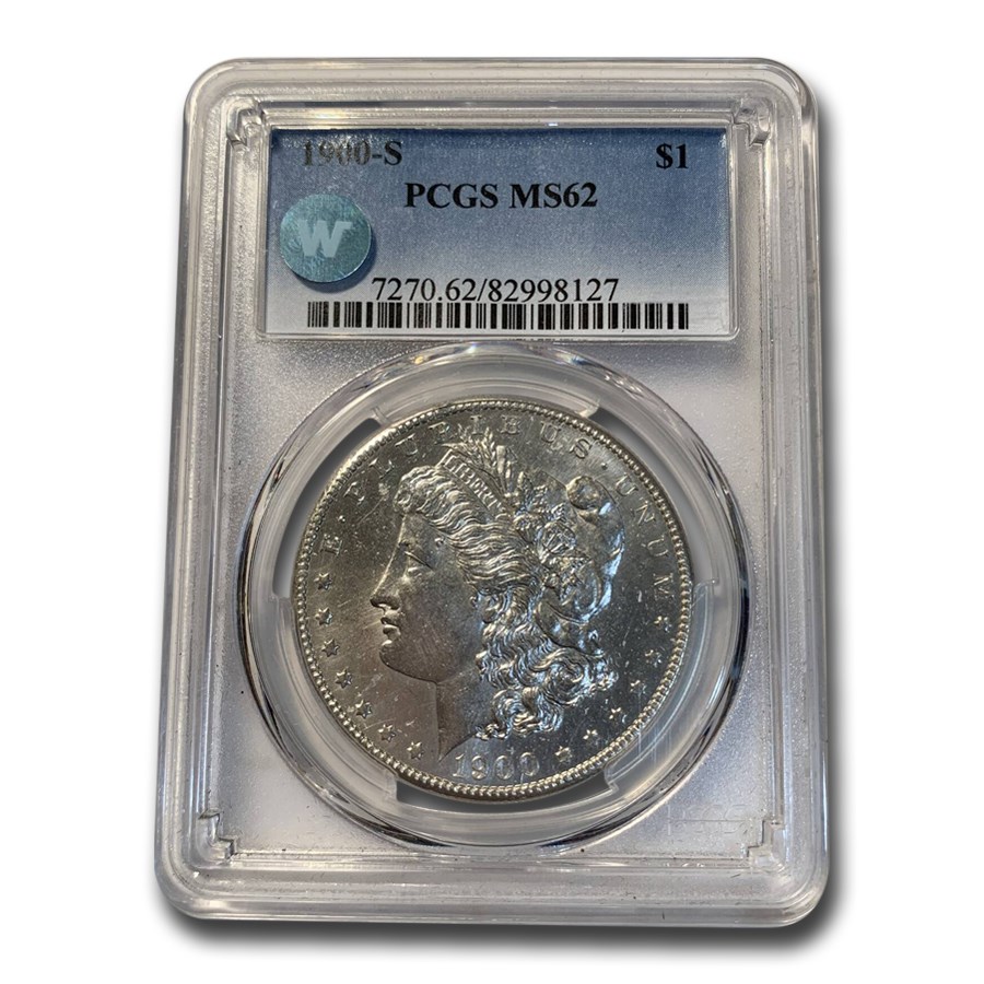 Buy 1900-S Morgan Dollar MS-62 PCGS Toned | APMEX