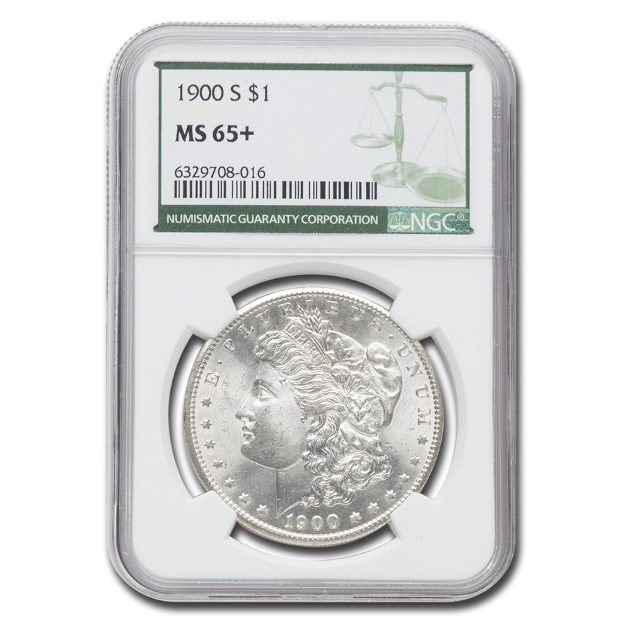 Buy 1900-S Morgan Dollar MS-65+ NGC | APMEX