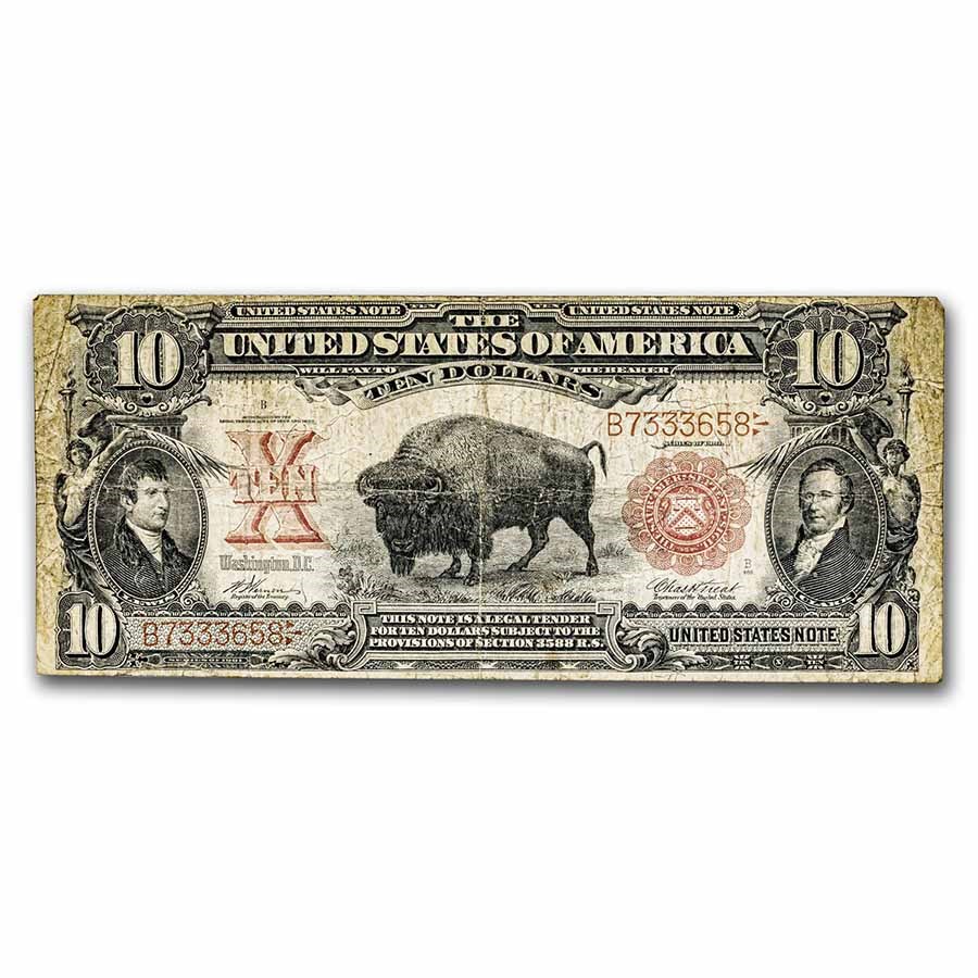 Buy 1901 $10 United States Note Bison VG (Fr#116) | APMEX