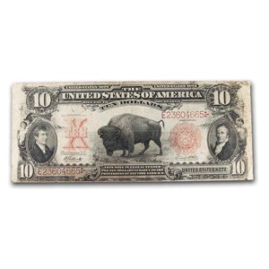 Buy 1901 $10 United States Note Bison VG (FR#121) | APMEX