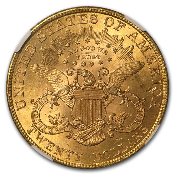 Buy 1901 $20 Liberty Gold Double Eagle MS-62 NGC | APMEX