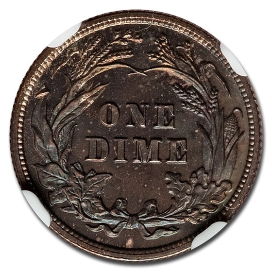 Buy 1901 Barber Dime PF-67 NGC | APMEX