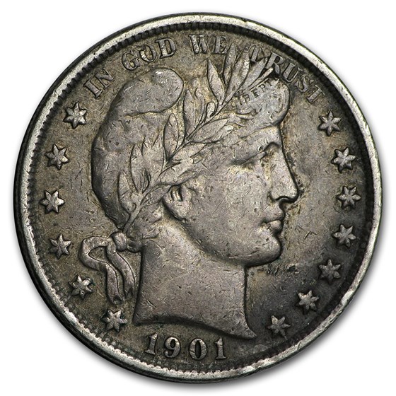 Buy 1901 Barber Half Dollar XF | APMEX