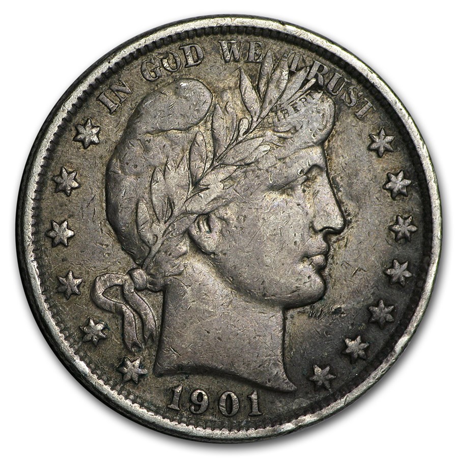 Buy 1901 Barber Half Dollar XF | APMEX