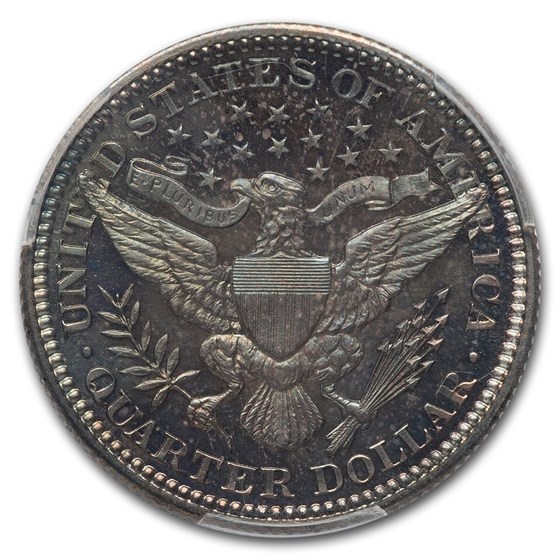 Buy 1901 Barber Quarter PR-67 PCGS CAC | APMEX