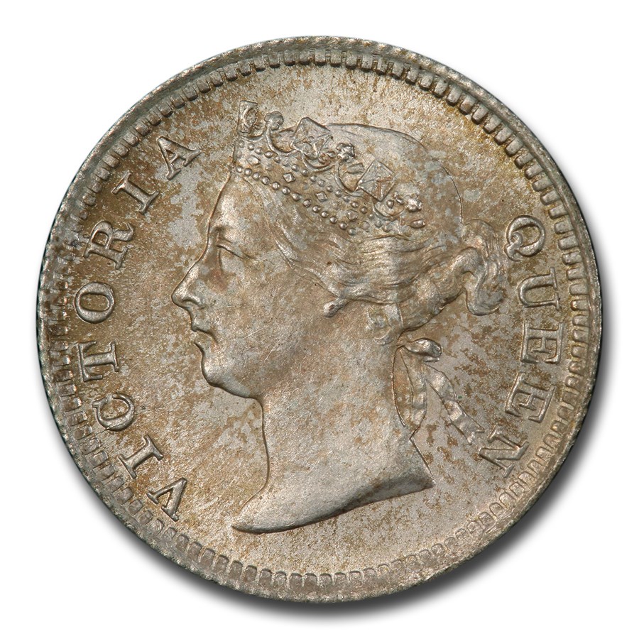 Buy 1901 Hong Kong 5 Cents MS-65 PCGS | APMEX