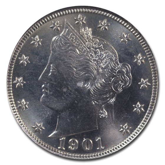 Buy 1901 Liberty Head V Nickel PR-65 PCGS | APMEX