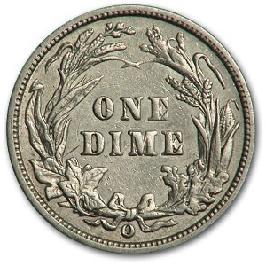 Buy 1901-O Barber Dime XF (Details) | APMEX
