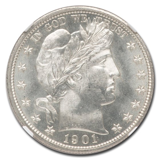 Buy 1901-S Barber Half Dollar MS-65 NGC | APMEX