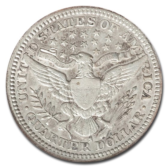 Buy 1901-S Barber Quarter VF-35 NGC | APMEX