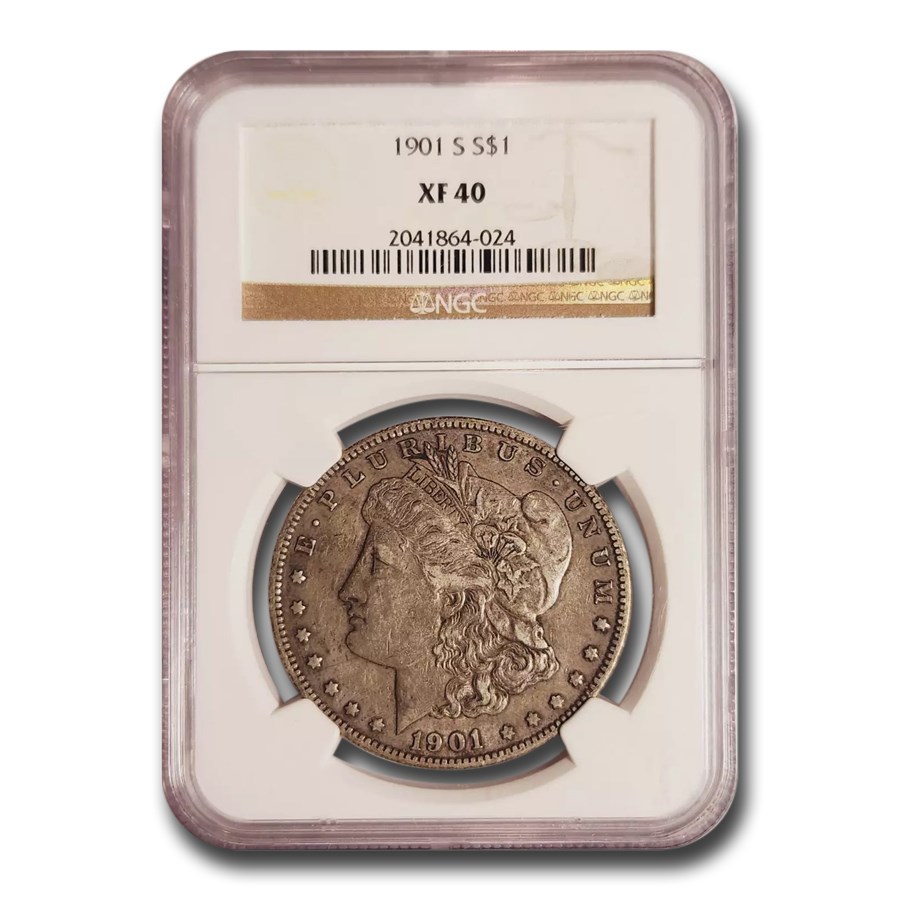 Buy 1901-S Morgan Dollar XF-40 NGC | APMEX