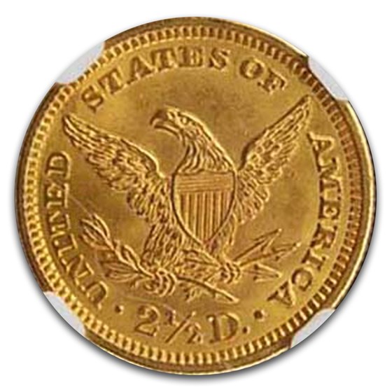 Buy 1902 $2.50 Liberty Gold Quarter Eagle MS-65 NGC | APMEX