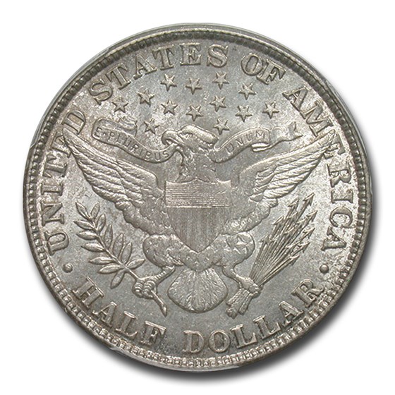 Buy 1902 Barber Half Dollar AU-55 PCGS | APMEX