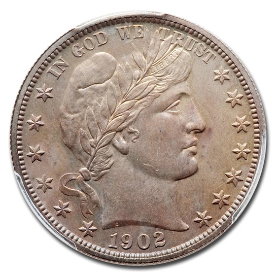 Buy 1902 Barber Half Dollar PR-64 PCGS | APMEX