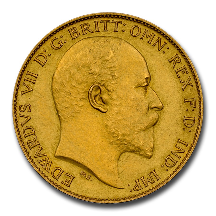 Buy 1902 Great Britain Gold 1/2 Sov. Edward VII PF-60 NGC (Matte) | APMEX