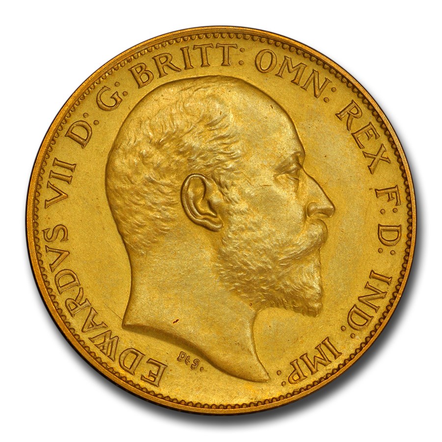 Buy 1902 Great Britain Gold Half Sovereign Edward VII PR-63 PCGS | APMEX