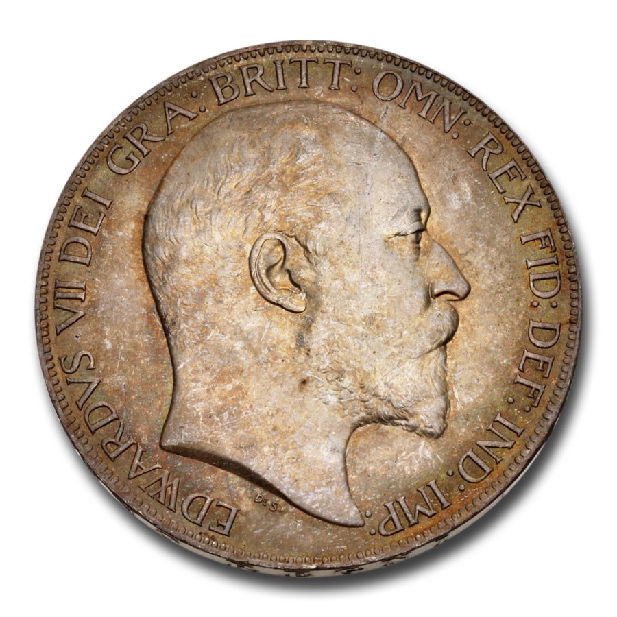 Buy 1902 Great Britain Silver Crown Edward VII MS-64 NGC | APMEX