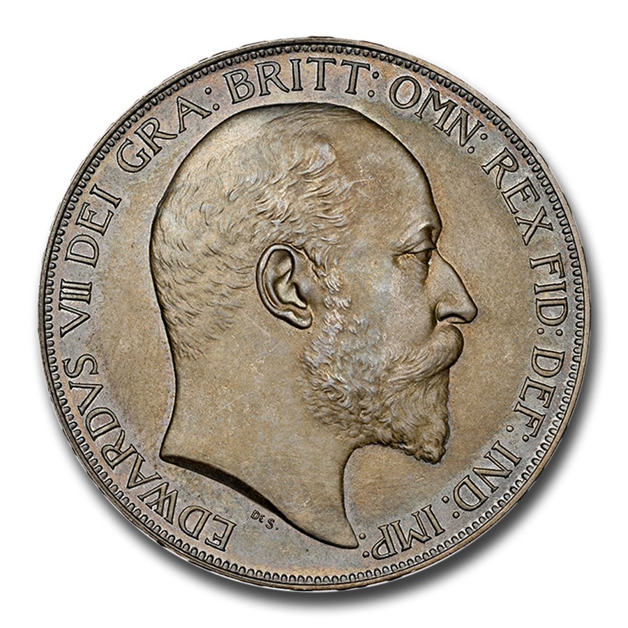 Buy 1902 Great Britain Silver Crown Edward VII PF-65 NGC (Matte) | APMEX