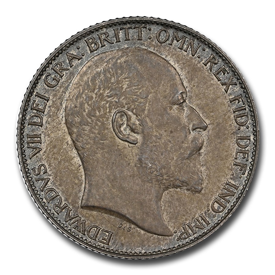 Buy 1902 Great Britain Silver Sixpence Edward VII PF-63 NGC (Matte) | APMEX