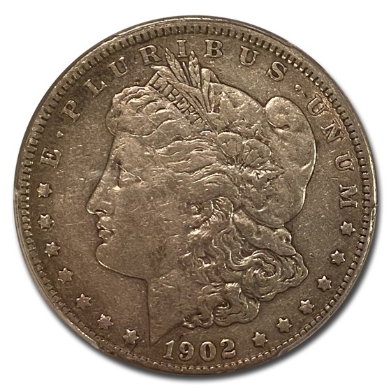 Buy 1902 Morgan Dollar VF-20 PCGS (VAM 4 Doubled Ear) | APMEX