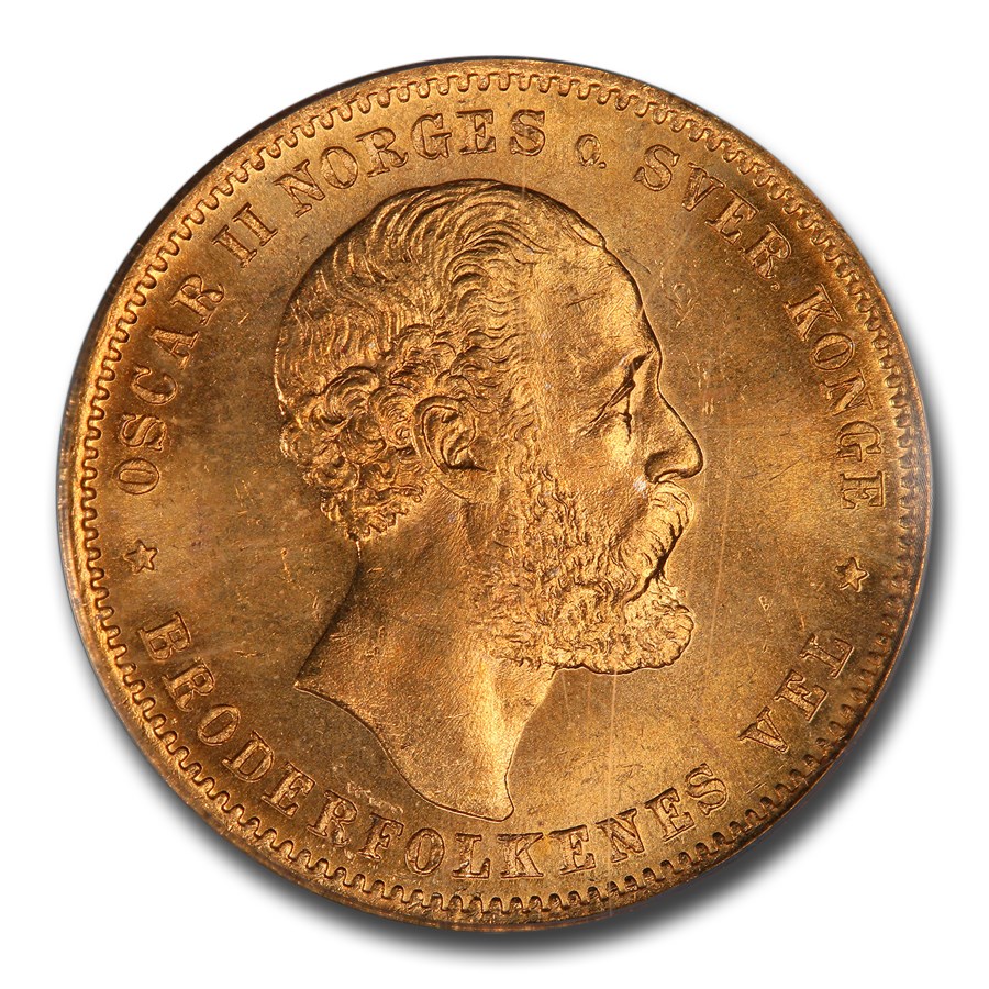 Buy 1902 Norway Gold 20 Kroner MS-65 PCGS | APMEX