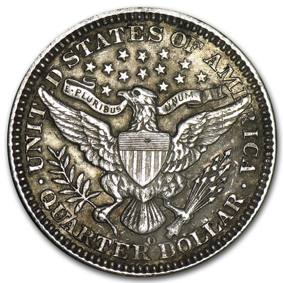 Buy 1902-O Barber Quarter XF | APMEX