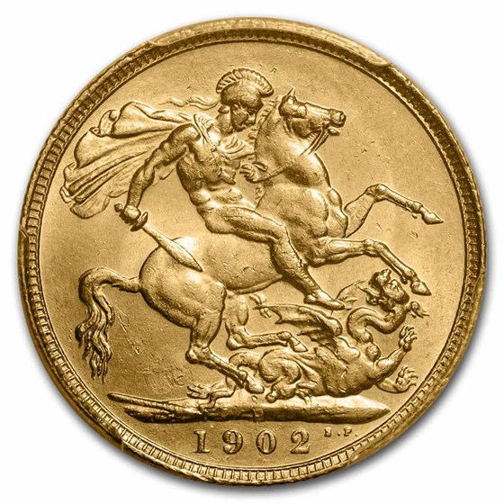 Buy 1902-P Australia Gold Sovereign Edward VII MS-62 PCGS | APMEX