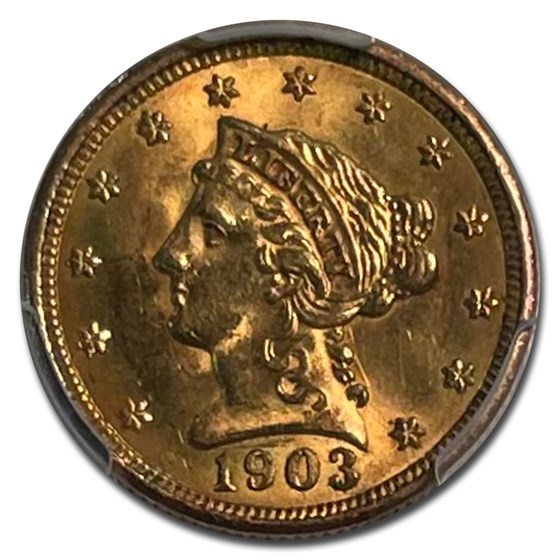 Buy 1903 $2.50 Liberty Gold Quarter Eagle MS-63 PCGS | APMEX