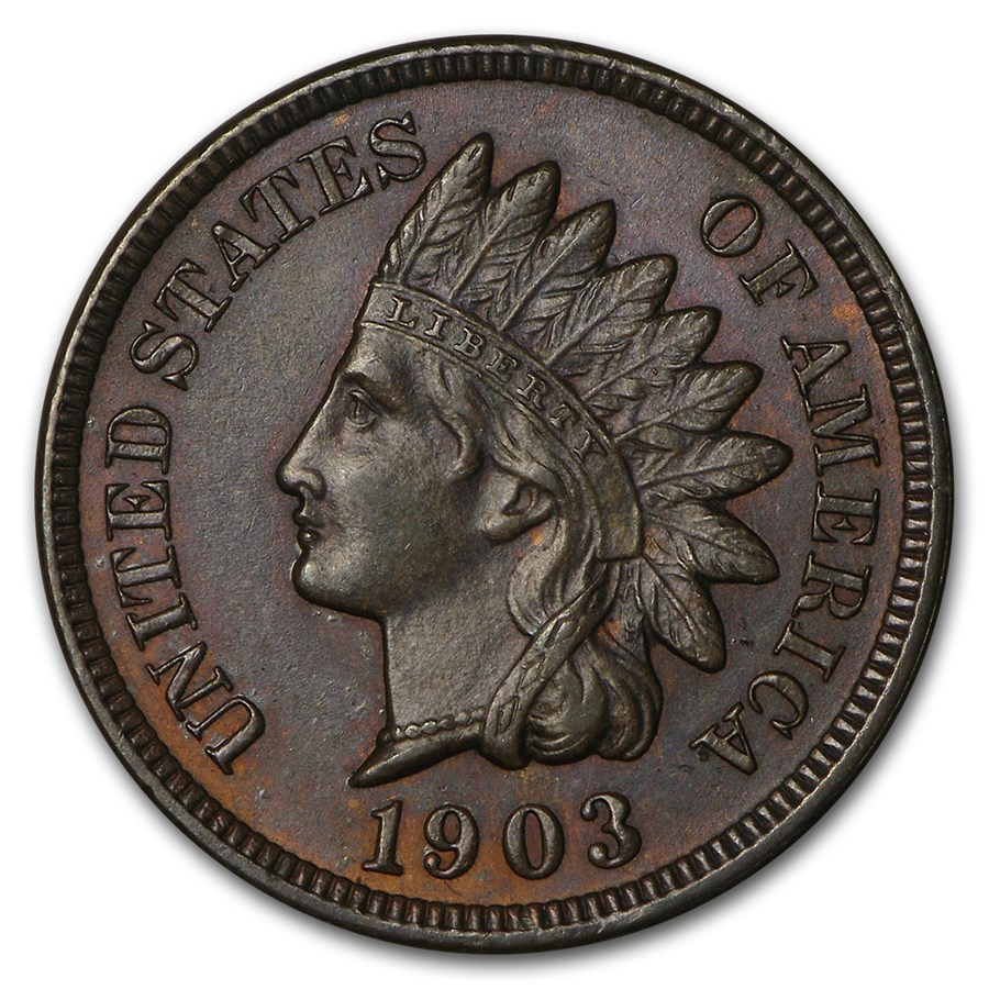 Buy 1903 Indian Head Cent BU (Brown) | APMEX