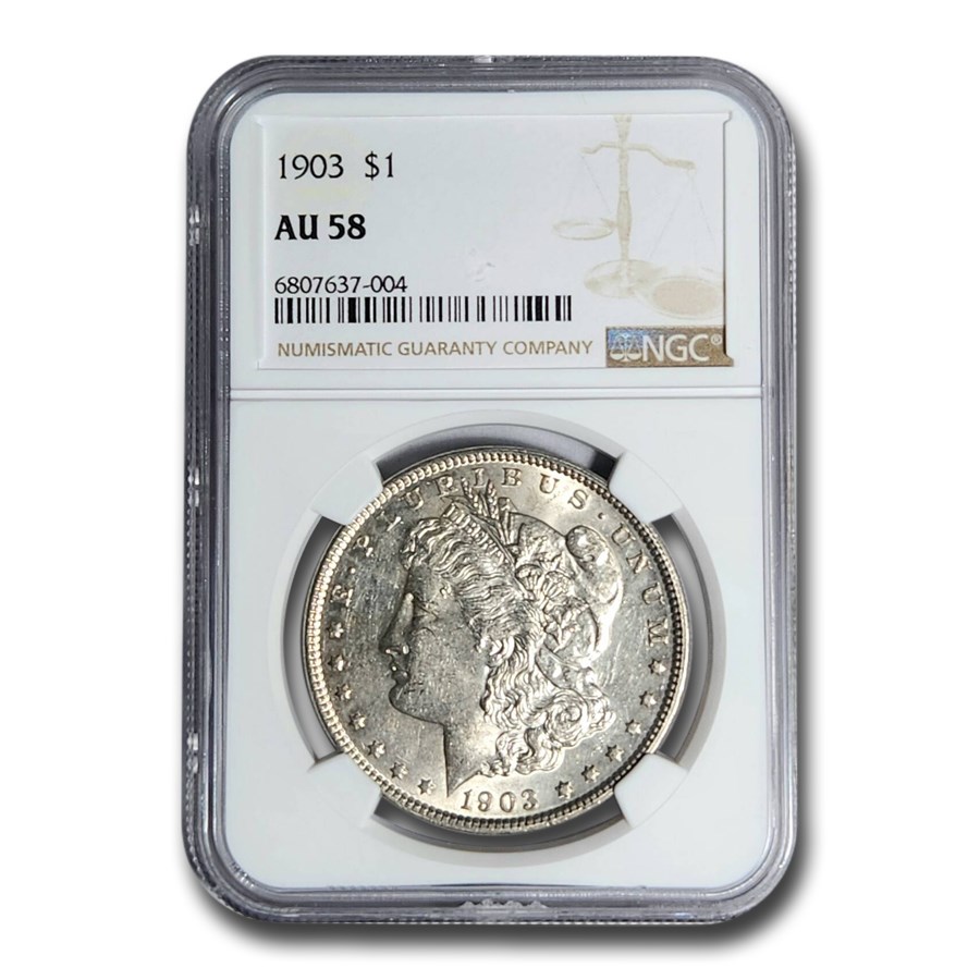 1903 Morgan Dollar AU-58 NGC