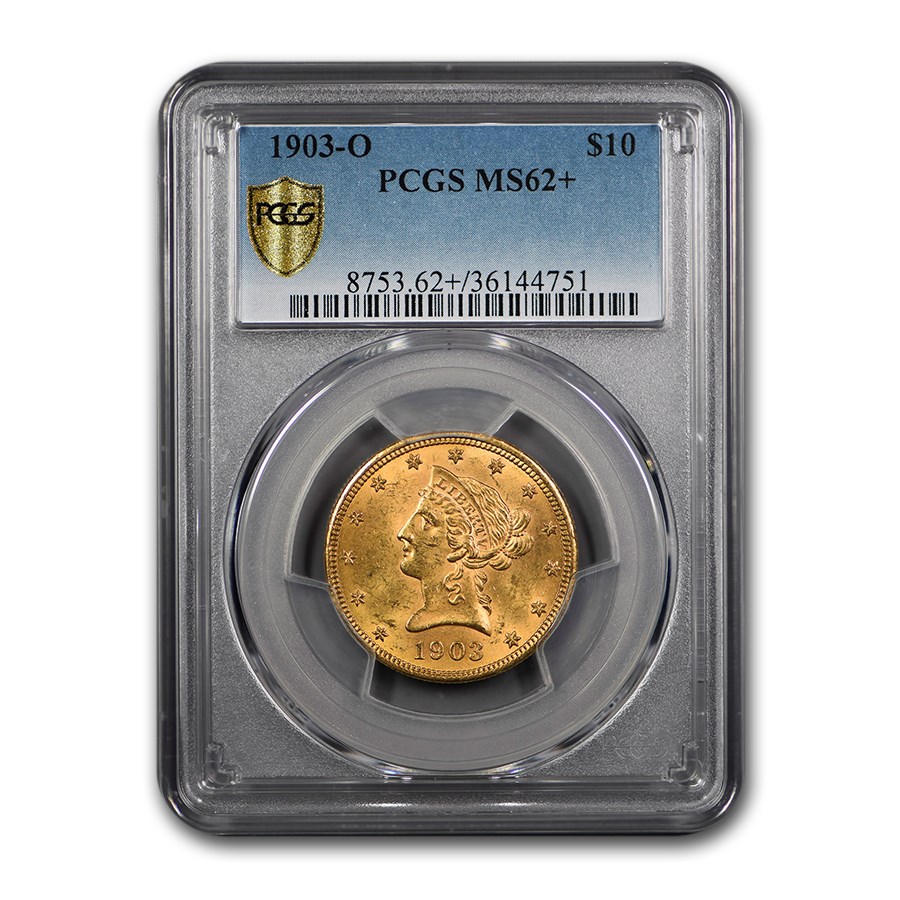 Buy 1903-O $10 Liberty Gold Eagle MS-62+ PCGS | APMEX