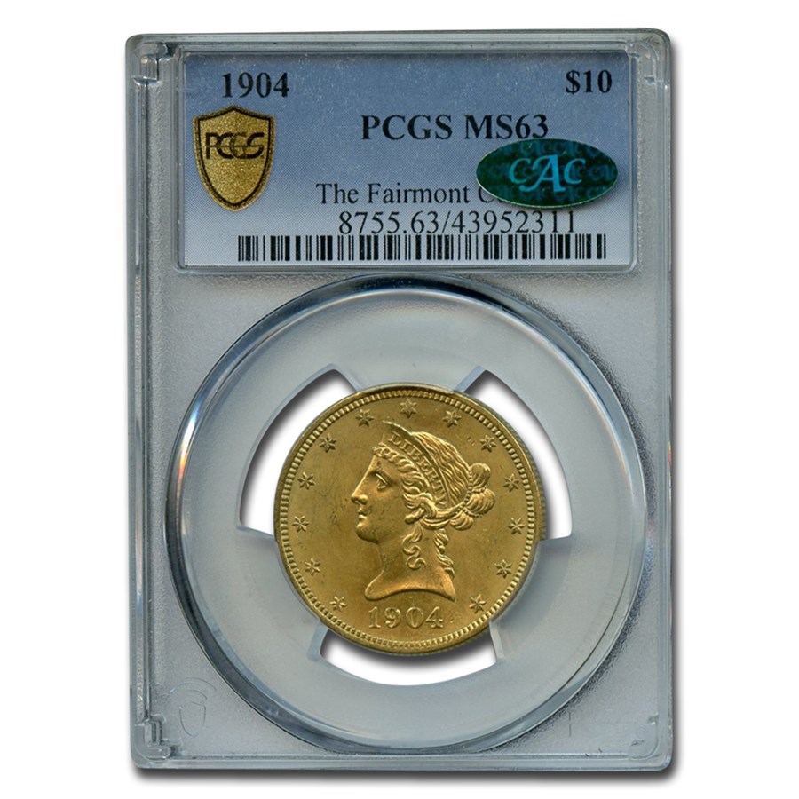 Buy 1904 $10 Liberty Gold Eagle MS-63 PCGS CAC | APMEX