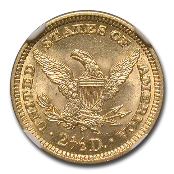 Buy 1904 $2.50 Liberty Gold Quarter Eagle MS-63* NGC | APMEX