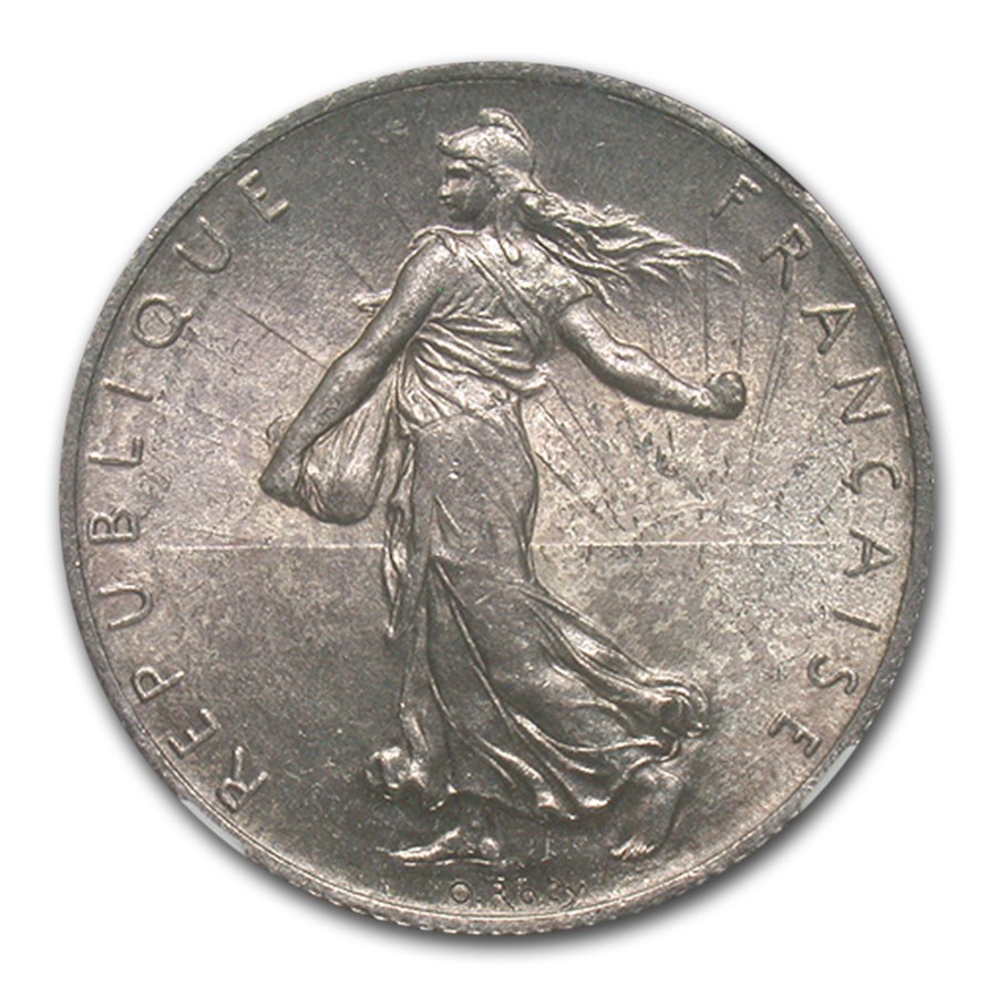 Buy 1904 France Silver 2 Francs Sower MS-64 NGC | APMEX