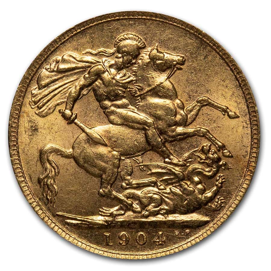 Buy 1904 Great Britain Gold Sovereign Edward VII BU | APMEX
