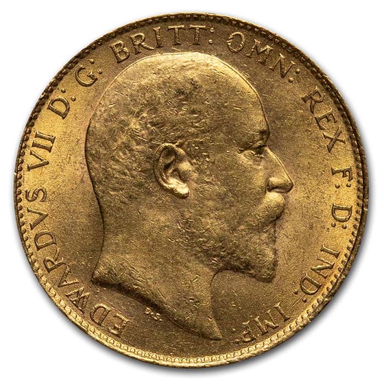 Buy 1904 Great Britain Gold Sovereign Edward VII BU | APMEX