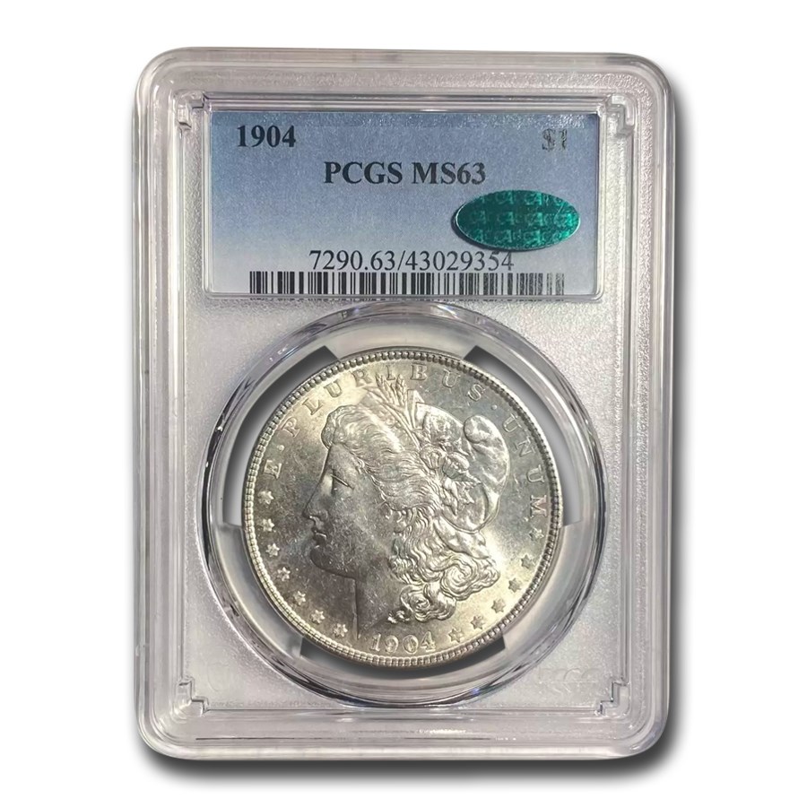 Buy 1904 Morgan Dollar MS-63 PCGS CAC | APMEX