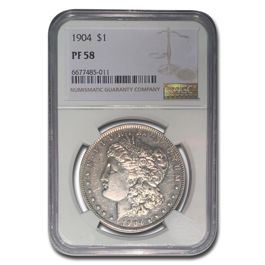 Buy 1904 Morgan Dollar PF-58 NGC | APMEX