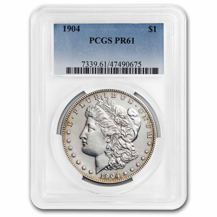 Buy 1904 Morgan Dollar PR-61 PCGS | APMEX